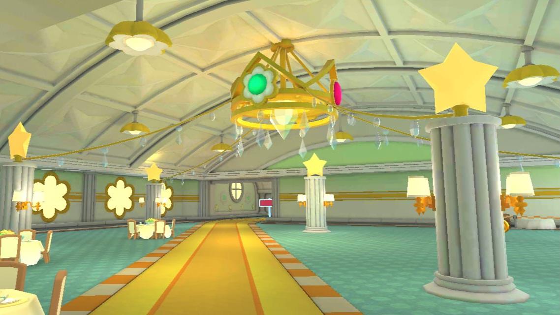 File:MKT GCN Daisy Cruiser Dining Hall.jpg - Super Mario Wiki, the ...