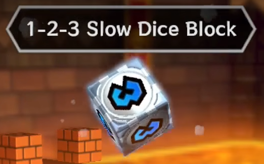 1-2-3 Slow Dice Block - Super Mario Wiki, the Mario encyclopedia