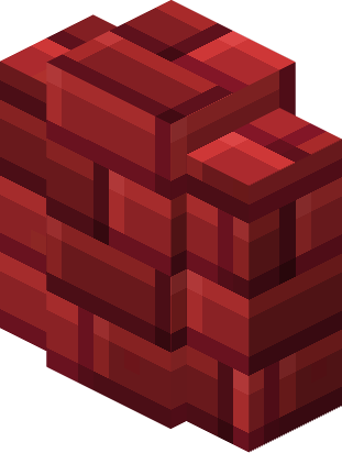 File:Minecraft Mario Mash-Up Red Nether Brick Wall Render.png - Super ...