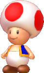 File:NSMBU Red Toad Render.png - Super Mario Wiki, the Mario encyclopedia