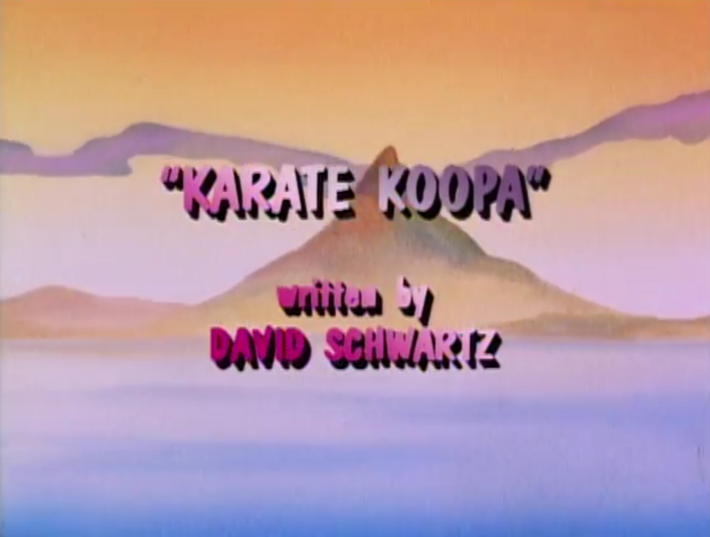 File:TSMBSS Karate Koopa title card.png - Super Mario Wiki, the Mario ...
