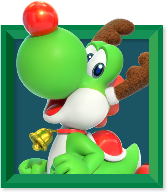 File:Yoshi Rudolph artwork.png - Super Mario Wiki, the Mario encyclopedia