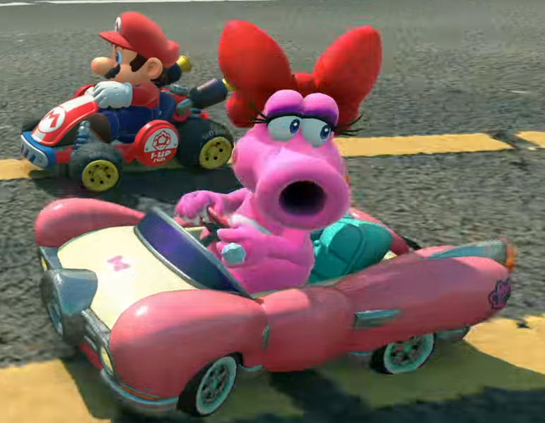 File:Birdo Mario Kart World first-look.png - Super Mario Wiki, the ...
