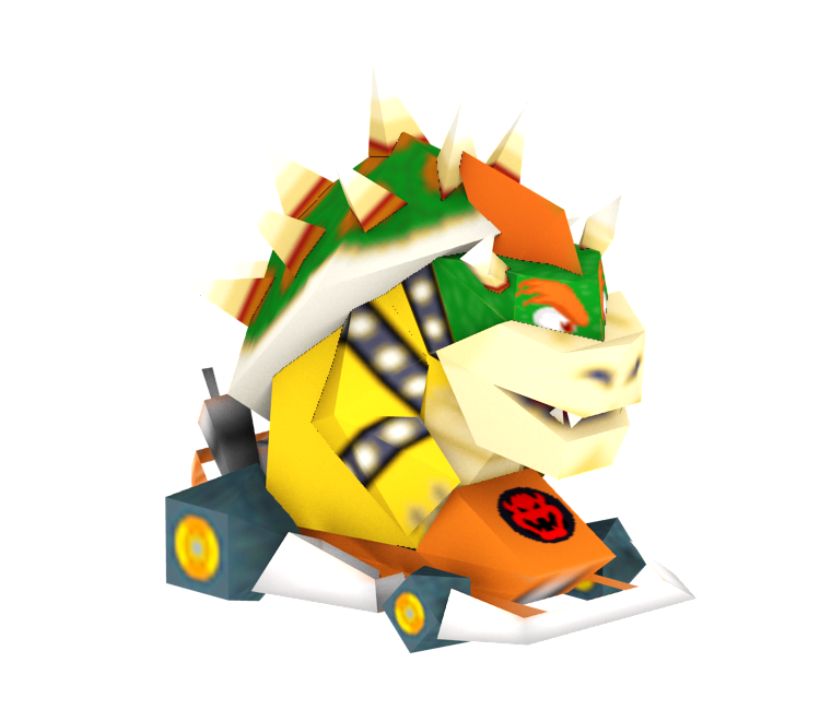 File:MKDS Low Resolution Bowser Model.png - Super Mario Wiki, the Mario ...