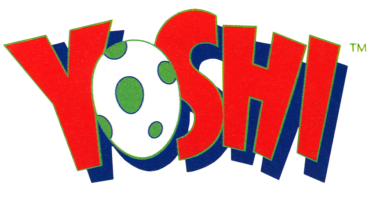 File:Yoshi 1991 NA Title.png - Super Mario Wiki, the Mario encyclopedia