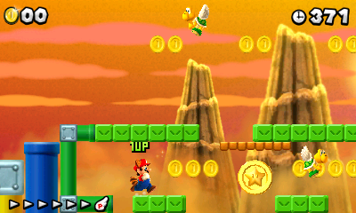 File:NSMB2 WF-1 1st Star Coin.png - Super Mario Wiki, the Mario ...