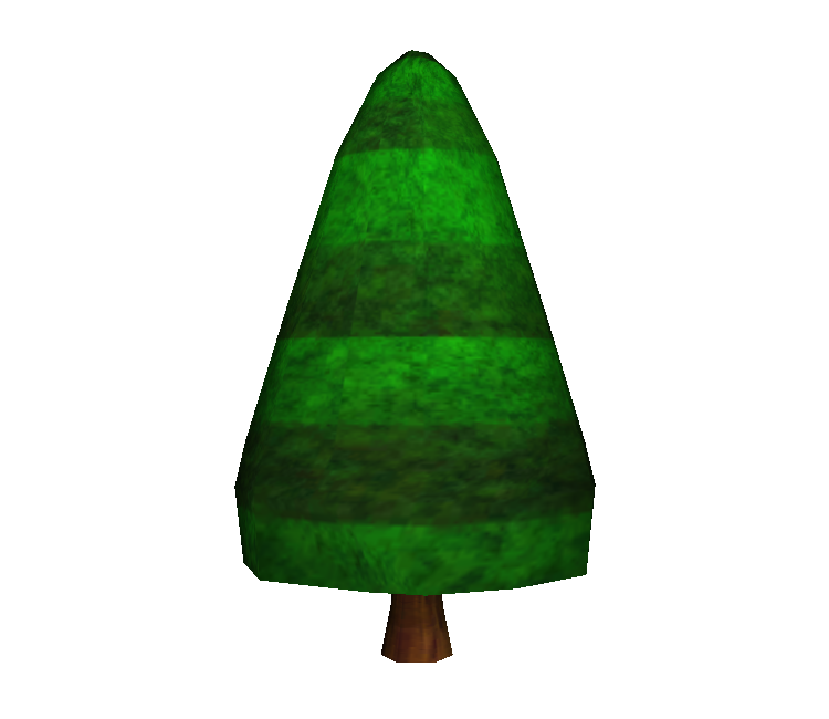 File:MK8 Unused 64 Tree Model.png - Super Mario Wiki, the Mario ...