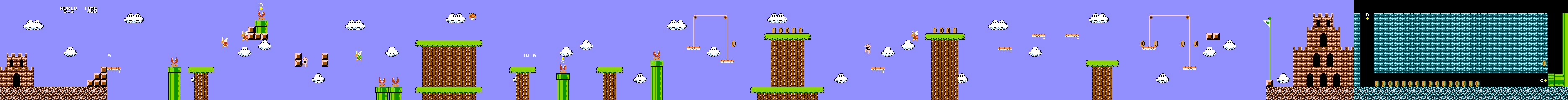 File:NES LL World 5-3 Map.png - Super Mario Wiki, the Mario encyclopedia