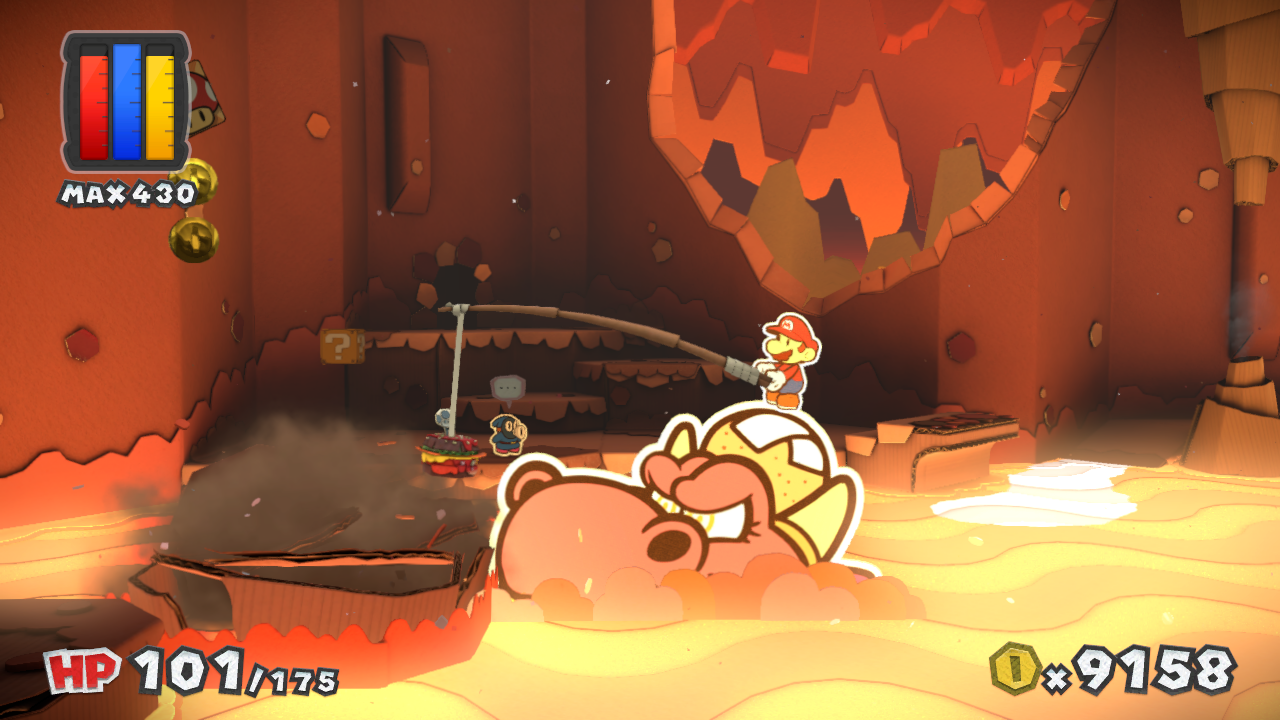 File:PMCS Redpepper Volcano riding.png - Super Mario Wiki, the Mario ...