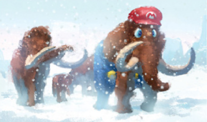 File:SMO Concept Art Captured Mammoth.png - Super Mario Wiki, the Mario ...