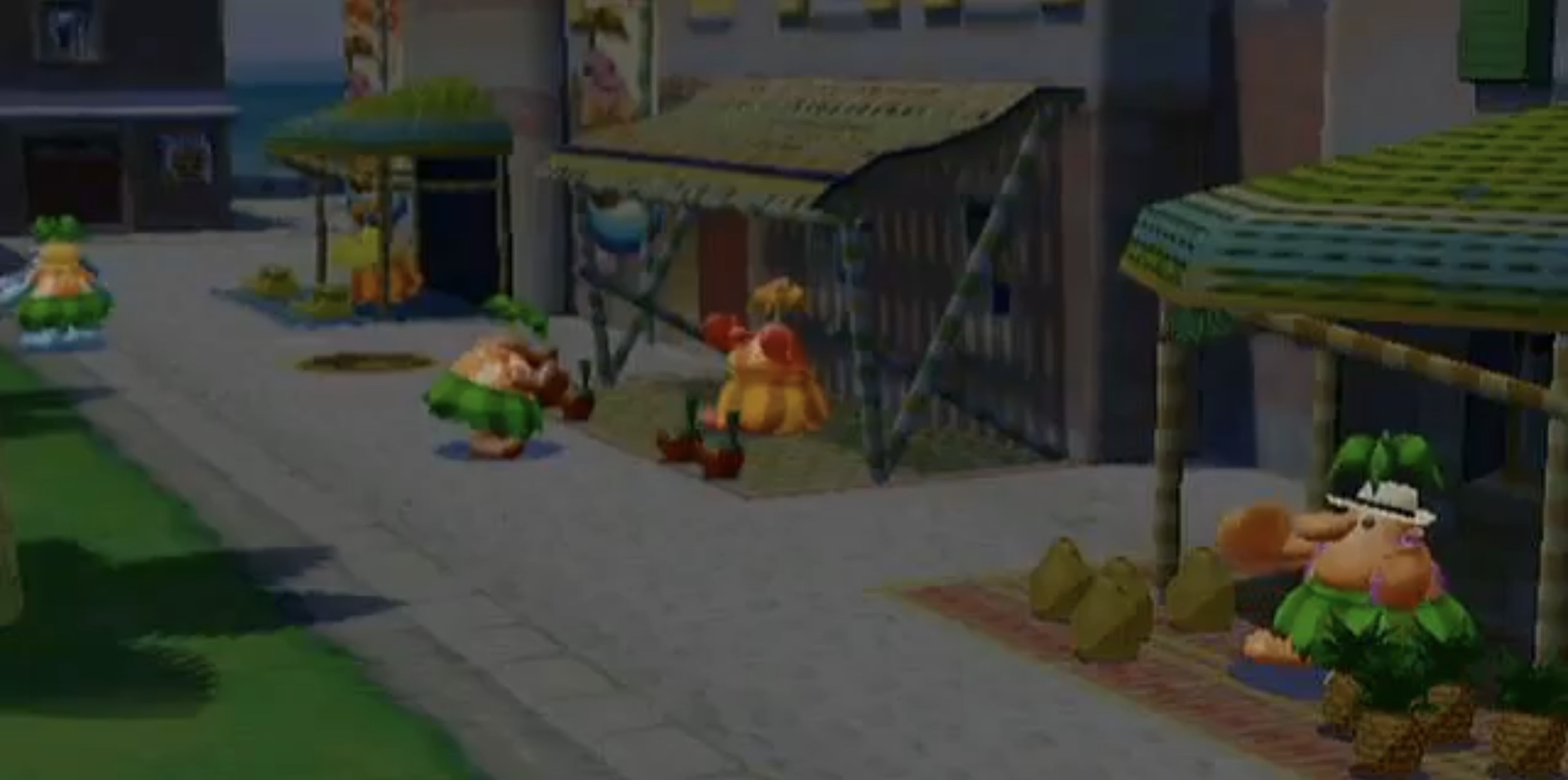 File:SMS Five Piantas In Delfino Plaza.jpg - Super Mario Wiki, the ...