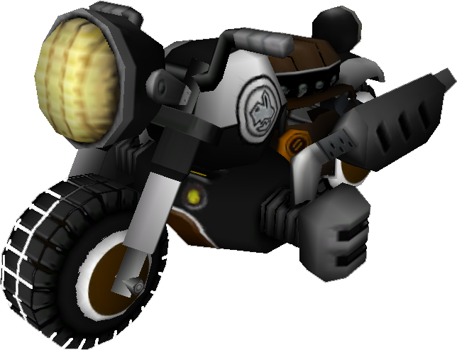 File:Bit Bike (Dry Bones) Model.png - Super Mario Wiki, the Mario encyclopedia