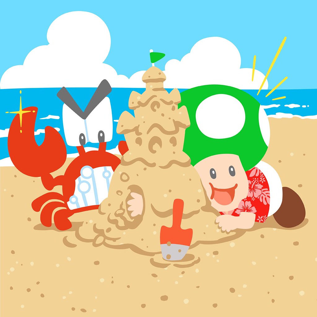 File:Kinopiokun With Sidestepper.jpg - Super Mario Wiki, the Mario ...