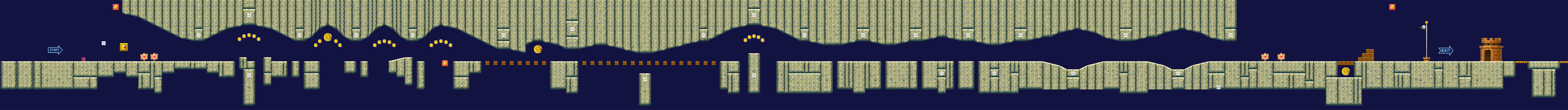 File:NSLU Fire Bar Sprint Map.jpg - Super Mario Wiki, the Mario ...