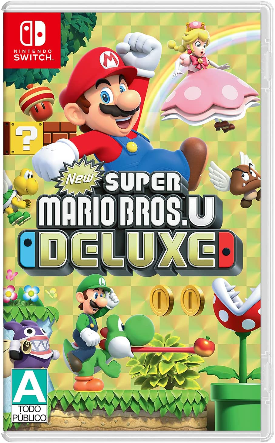 File:New Super Mario Bros U DX Mexico boxart.jpg - Super Mario Wiki ...