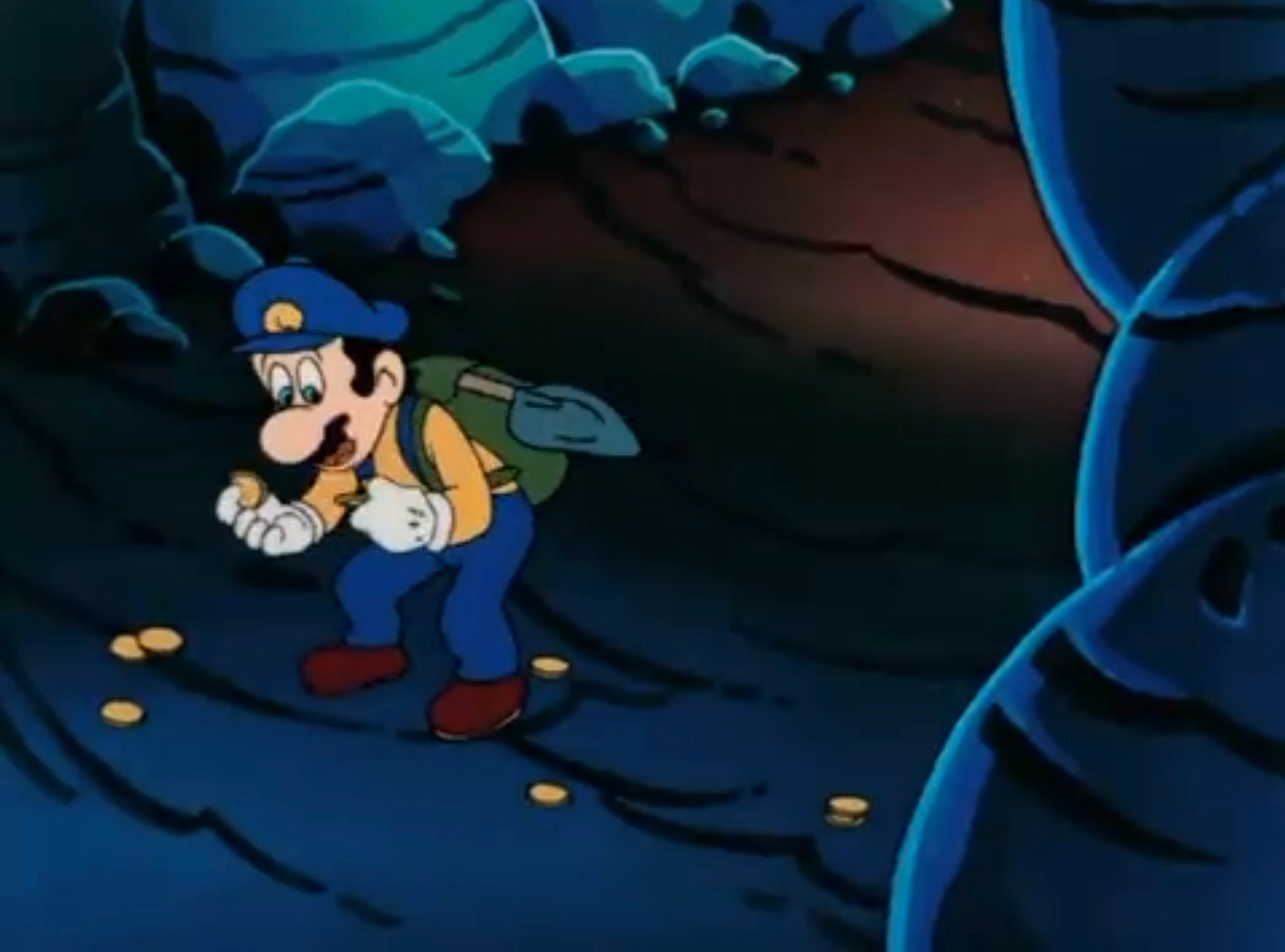 File:Luigi finds more coins.jpg - Super Mario Wiki, the Mario encyclopedia