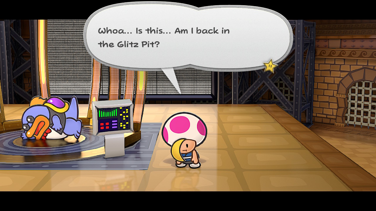 File:TTYDNS Mush back in Glitz Pit.jpg - Super Mario Wiki, the Mario ...