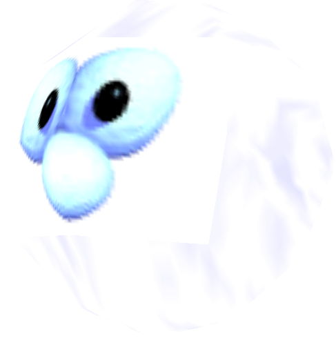 File:DKR Snowball model.png - Super Mario Wiki, the Mario encyclopedia