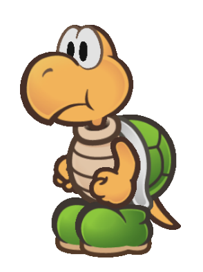 File:TTYDNS Koopa Troopa NPC Sprite.png - Super Mario Wiki, the Mario ...