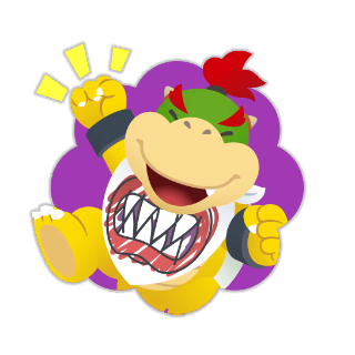 File:Junior Yes! Reaction.png - Super Mario Wiki, the Mario encyclopedia