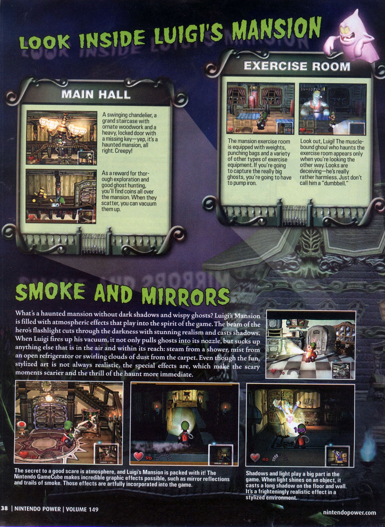 File:LM Smoke and Mirrors Nintendo Power.jpg - Super Mario Wiki, the ...