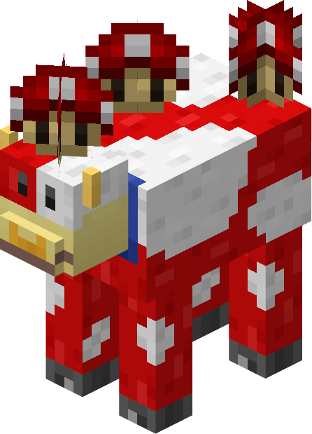 File:Minecraft Mario Mash-Up Red Mooshroom Render.png - Super Mario ...