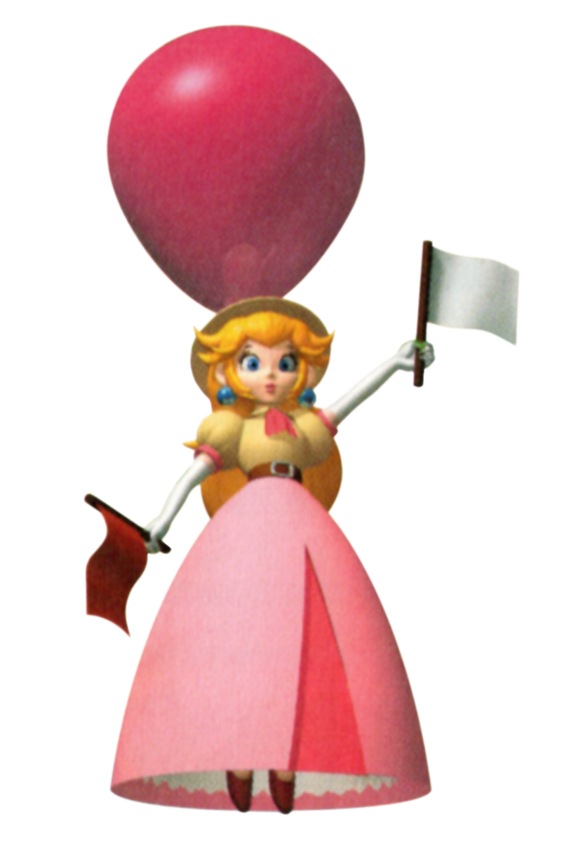 File:MP2 Balloon Peach.png - Super Mario Wiki, the Mario encyclopedia