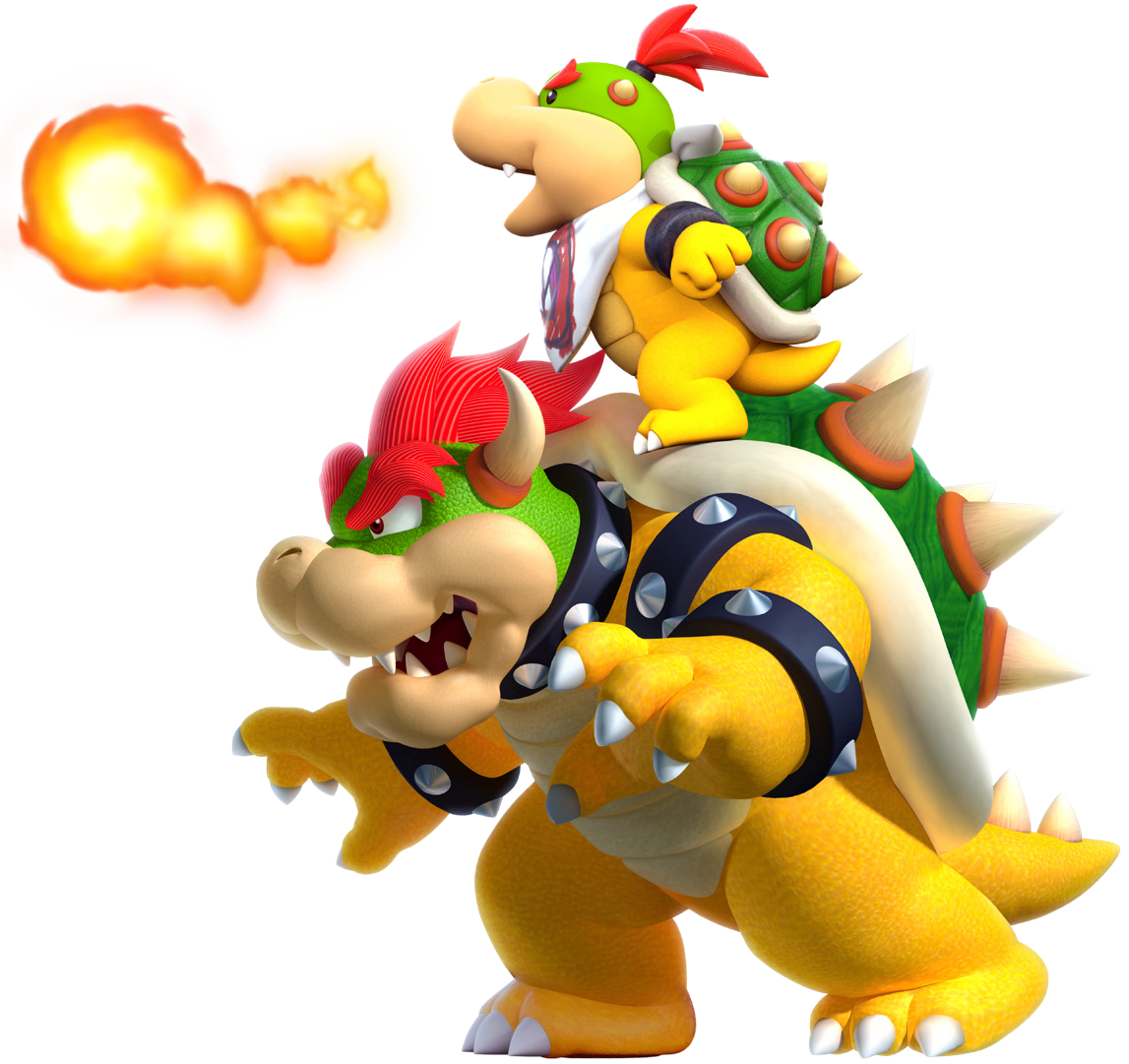 File:Bowser and junior mario maker.png - Super Mario Wiki, the Mario ...