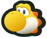 File:SMBW Life Yoshi Yellow.png - Super Mario Wiki, the Mario encyclopedia
