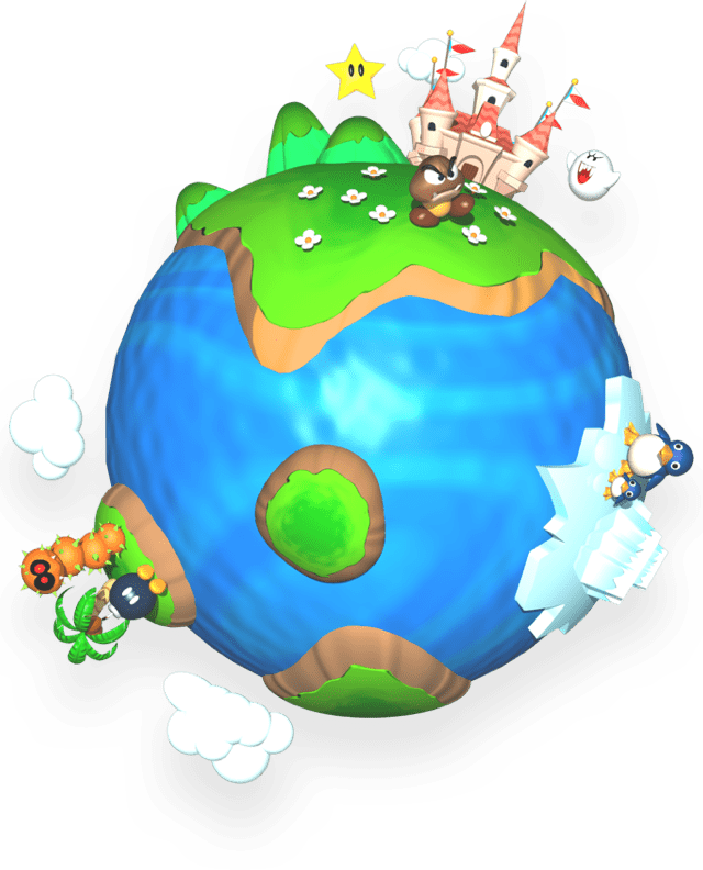 File:SM3DAS-SM64-World.png - Super Mario Wiki, the Mario encyclopedia