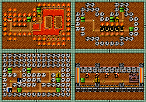 File:SMAS SMB3 World 8 Map.png - Super Mario Wiki, the Mario encyclopedia