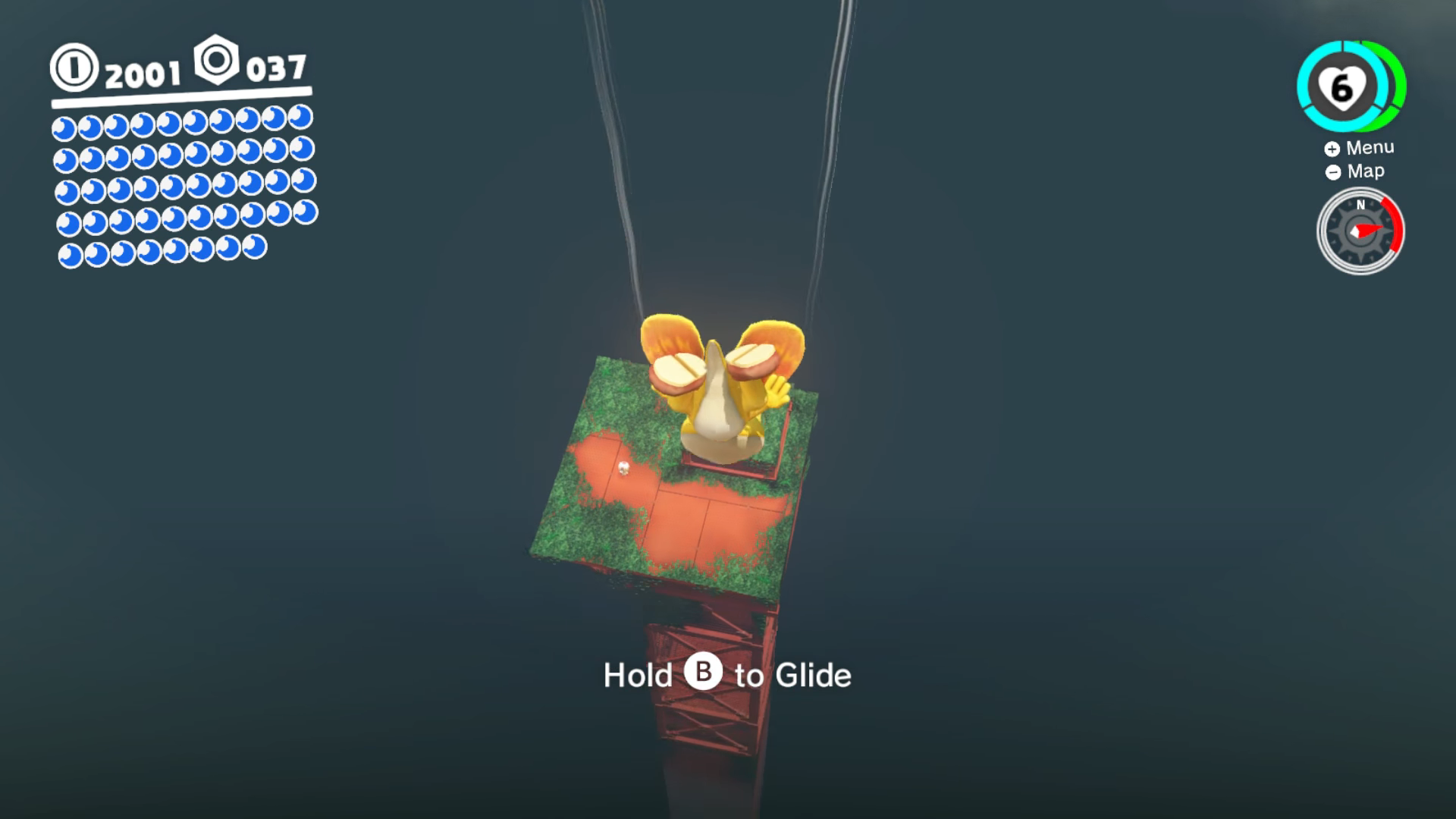 File:SMO Glydon Diving.png - Super Mario Wiki, the Mario encyclopedia