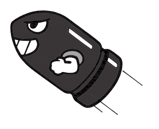 File:SMBDX - Bullet Bill.png - Super Mario Wiki, the Mario encyclopedia