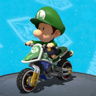 File:StandardBike-BabyLuigi-MK8.png - Super Mario Wiki, the Mario encyclopedia