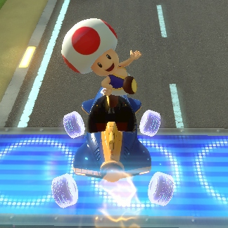 File:MK8 Toad Trick.png - Super Mario Wiki, the Mario encyclopedia
