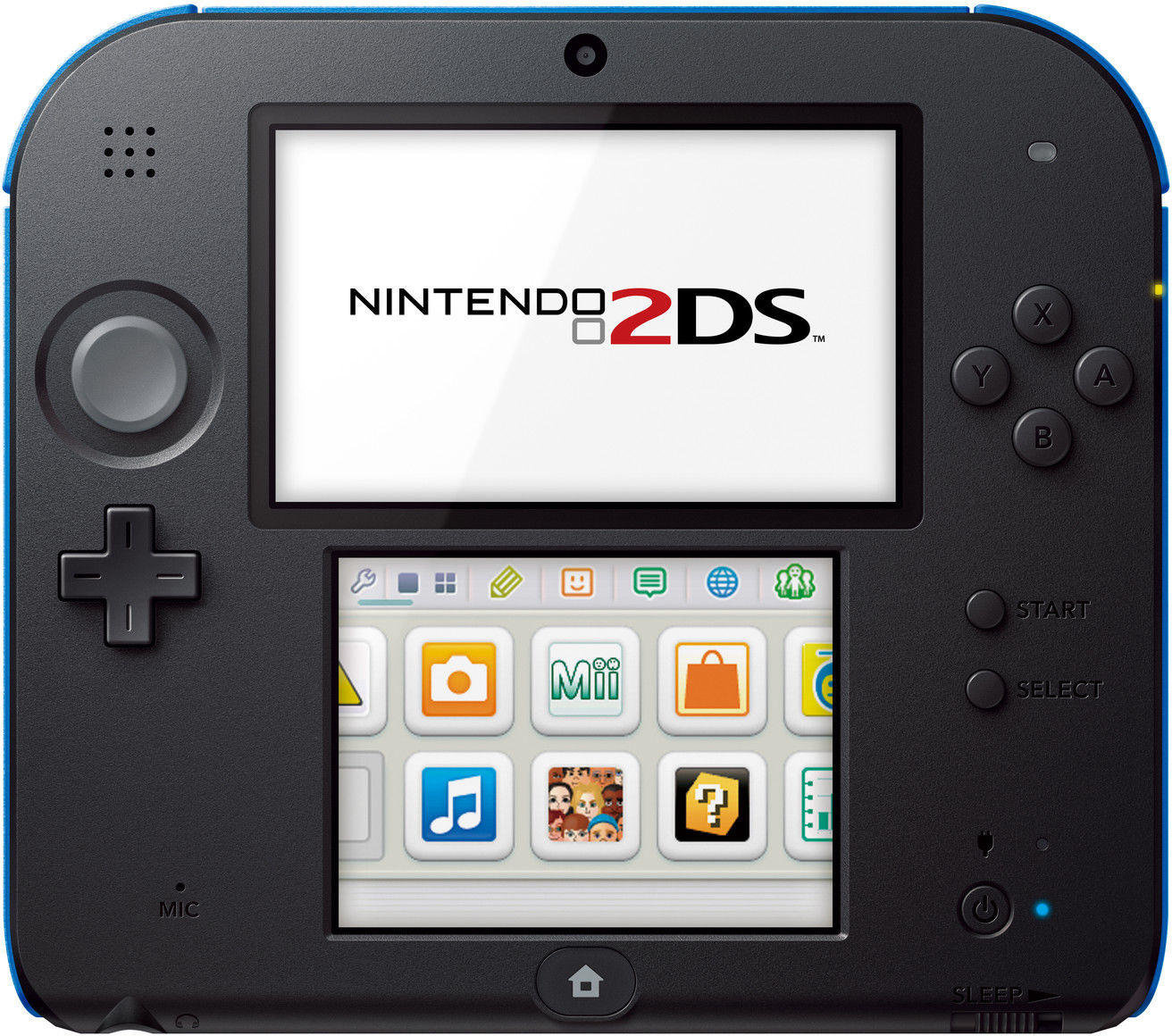 File:Nintendo 2DS Blue.jpg - Super Mario Wiki, the Mario encyclopedia