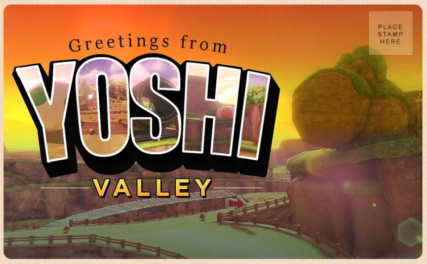 File:Yoshi Valley MK8 Facebook image.png - Super Mario Wiki, the Mario ...