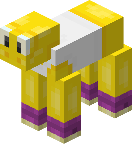 File:Minecraft Mario Mash-Up Sheep Sheared Magenta Render.png - Super ...