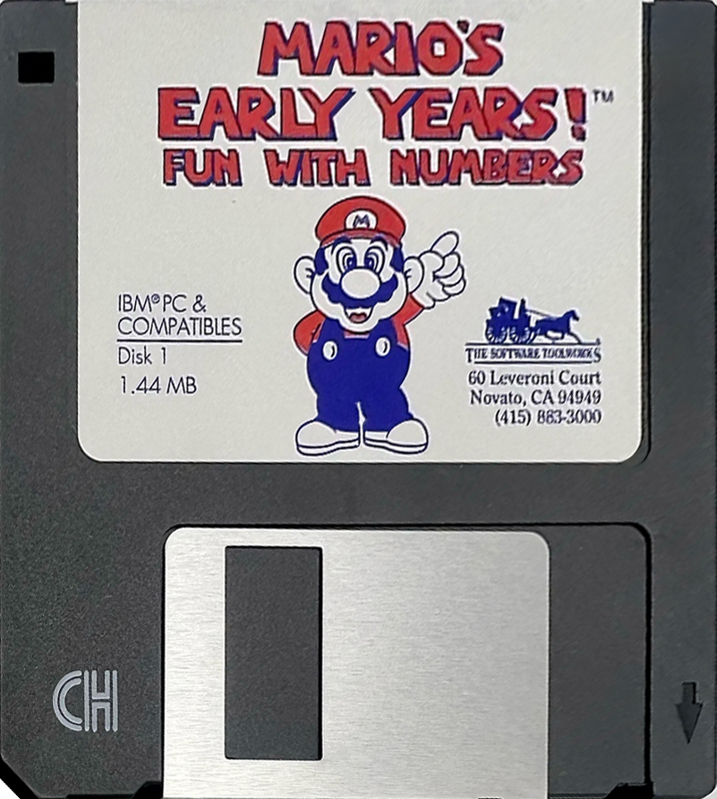 File:DOSMarioFunWithNumbers-Floppy.png - Super Mario Wiki, the Mario ...