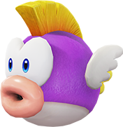 File:SMO Artwork Snow Cheep Cheep.png - Super Mario Wiki, the Mario ...