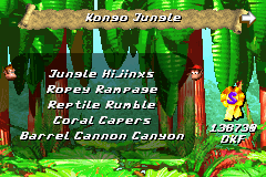File:DK Attack Menu (DKC GBA).png - Super Mario Wiki, the Mario ...