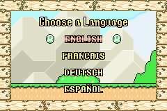 File:SMA2 Language selection.png - Super Mario Wiki, the Mario encyclopedia
