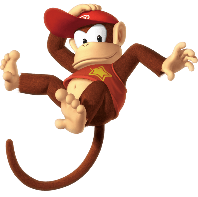 File:Diddy Kong Nintendo official website.png - Super Mario Wiki, the ...