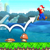 File:SMR - Stomping Goombas.png - Super Mario Wiki, the Mario encyclopedia