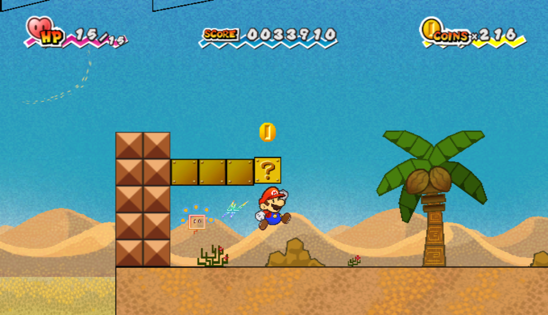 File:SPM Hidden Block 3B.png - Super Mario Wiki, the Mario encyclopedia