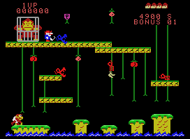 File:Donkey Kong Jr ColecoVision.png - Super Mario Wiki, the Mario ...