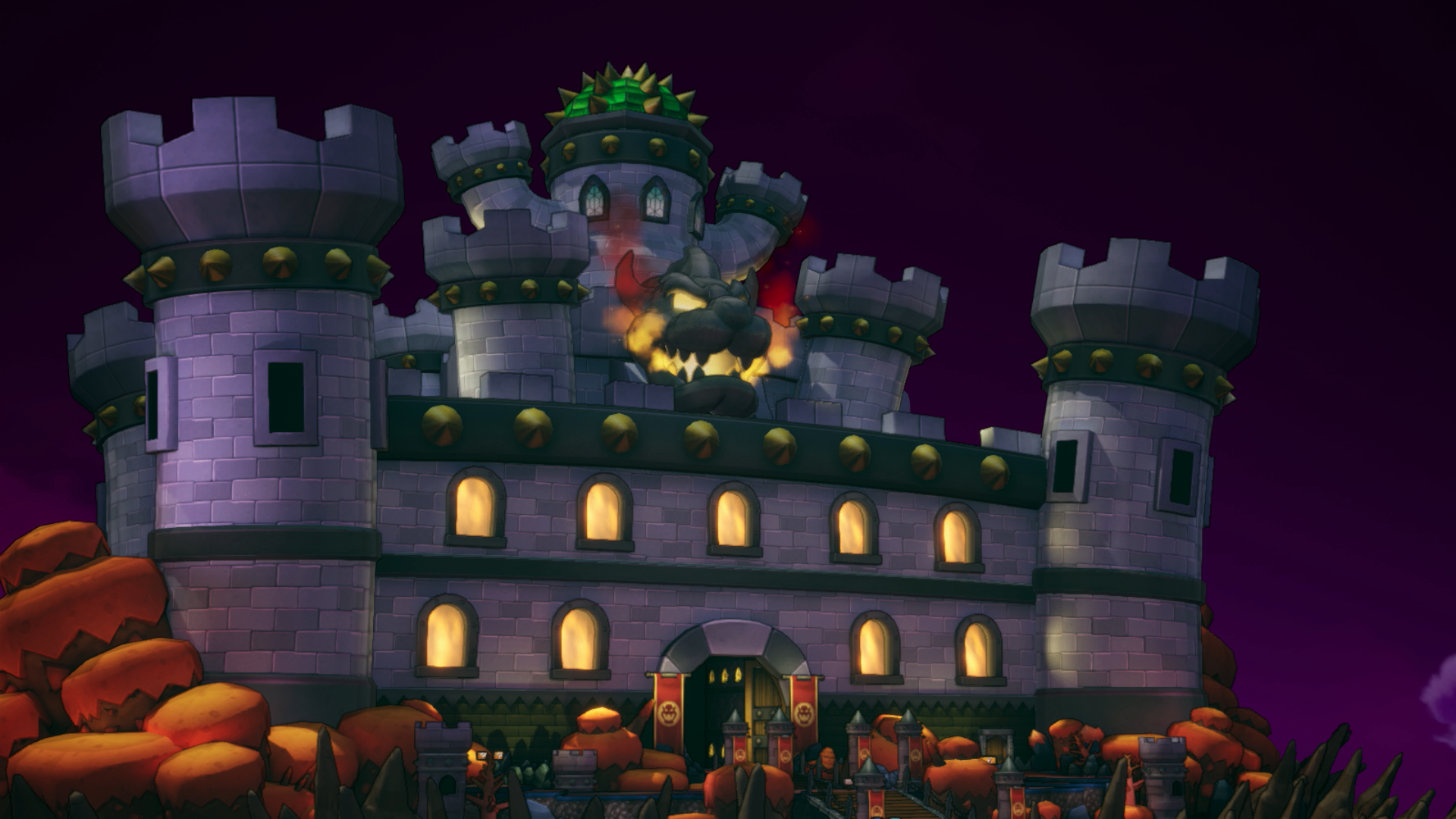 File:MLB Bowser's Castle at Wayaway Island.png - Super Mario Wiki, the ...