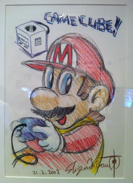 File:Mario and GCN - Shigeru Miyamoto drawing.jpg - Super Mario Wiki ...