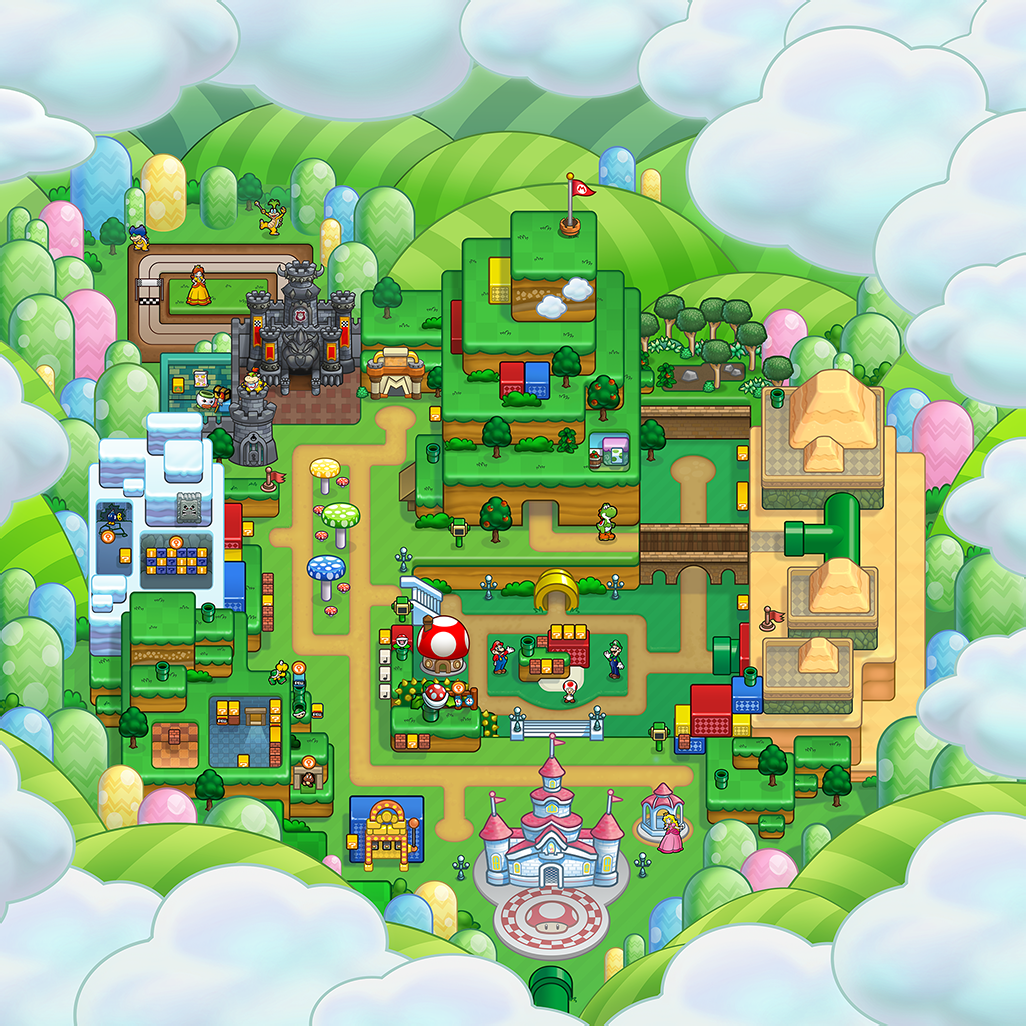 File:SNW app map.png - Super Mario Wiki, the Mario encyclopedia