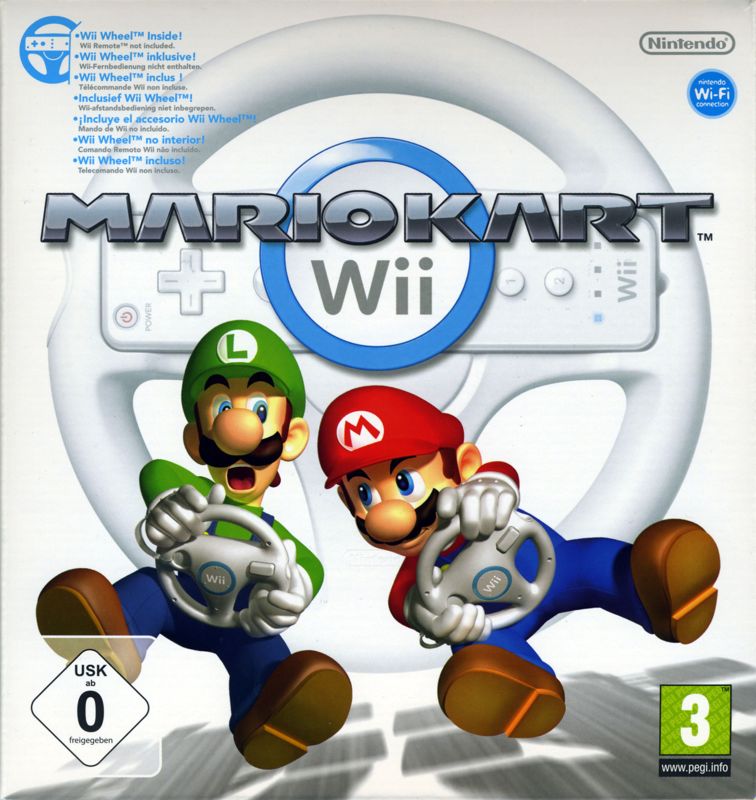 File:Mario Kart Wii Box EU Wii Wheel.jpg - Super Mario Wiki, the Mario ...
